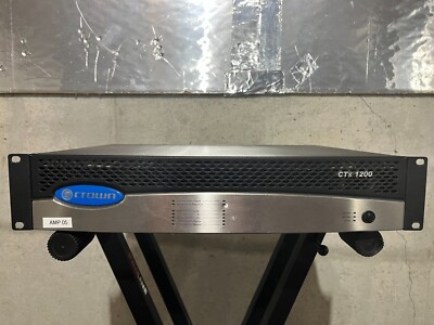 Crown CTs 1200 2-Channel Power Amp with USP4-CN DSP Processor | eBay