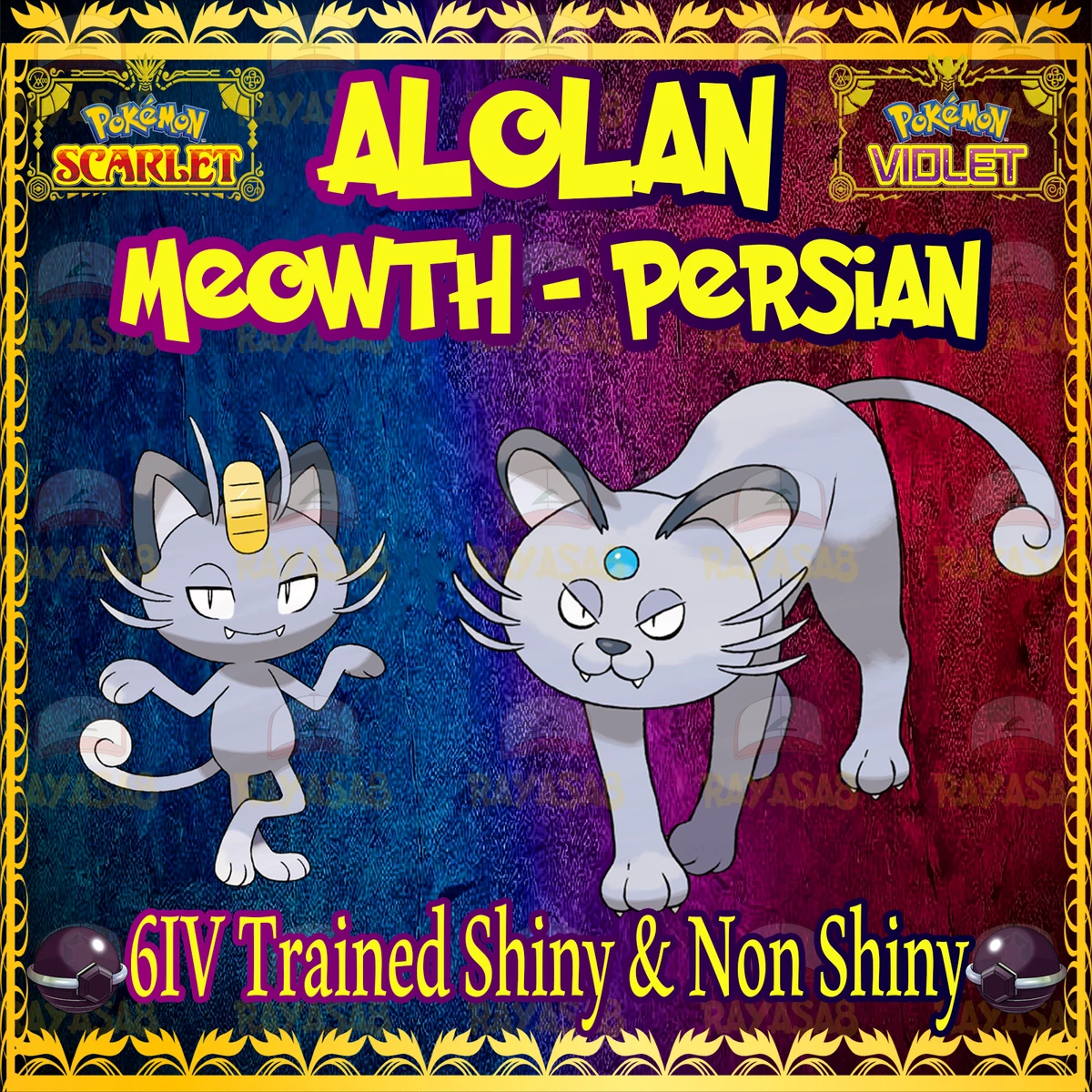 Persian Pokemon Evolution Chart