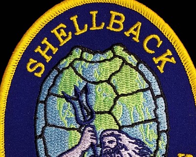SHELLBACK PATCH and 2 stickers Crossing the equator US NAVY | eBay