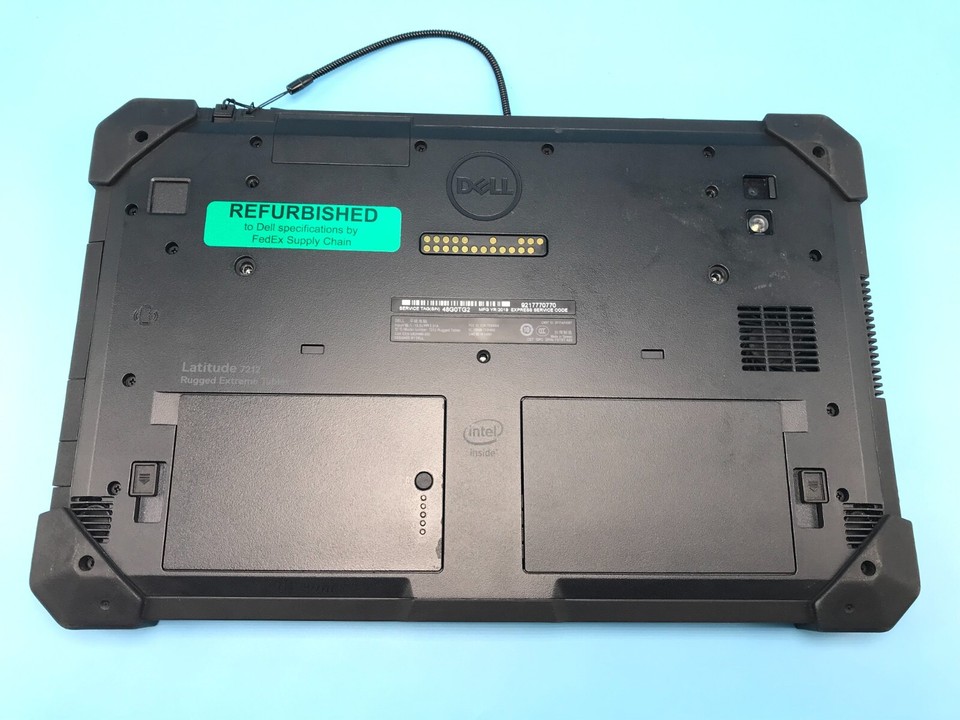 Dell Latitude 7212 Rugged 11.6" Core i5-8350U 1.70GHZ 8GB RAM 128GB SSD ...