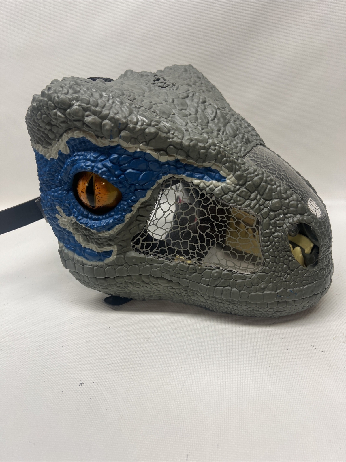 Jurassic World Chomp N Roar Mask Velociraptor Blue 20… - Gem