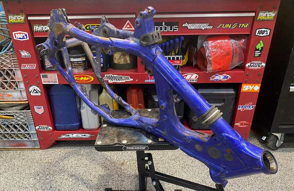 1998 YZ 125 Frame Chassis Main Engine Cradle YAMAHA YZ125 OEM YZ WITH ...