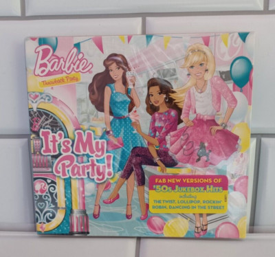 It's My Party Barbie 50's Jukebox Hits Throwback Party CD 2014 NEW ...