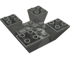 LEGO® Part 30373 - Slope, Inverted 65 6 x 6 x 2 Quad with Cutouts | eBay