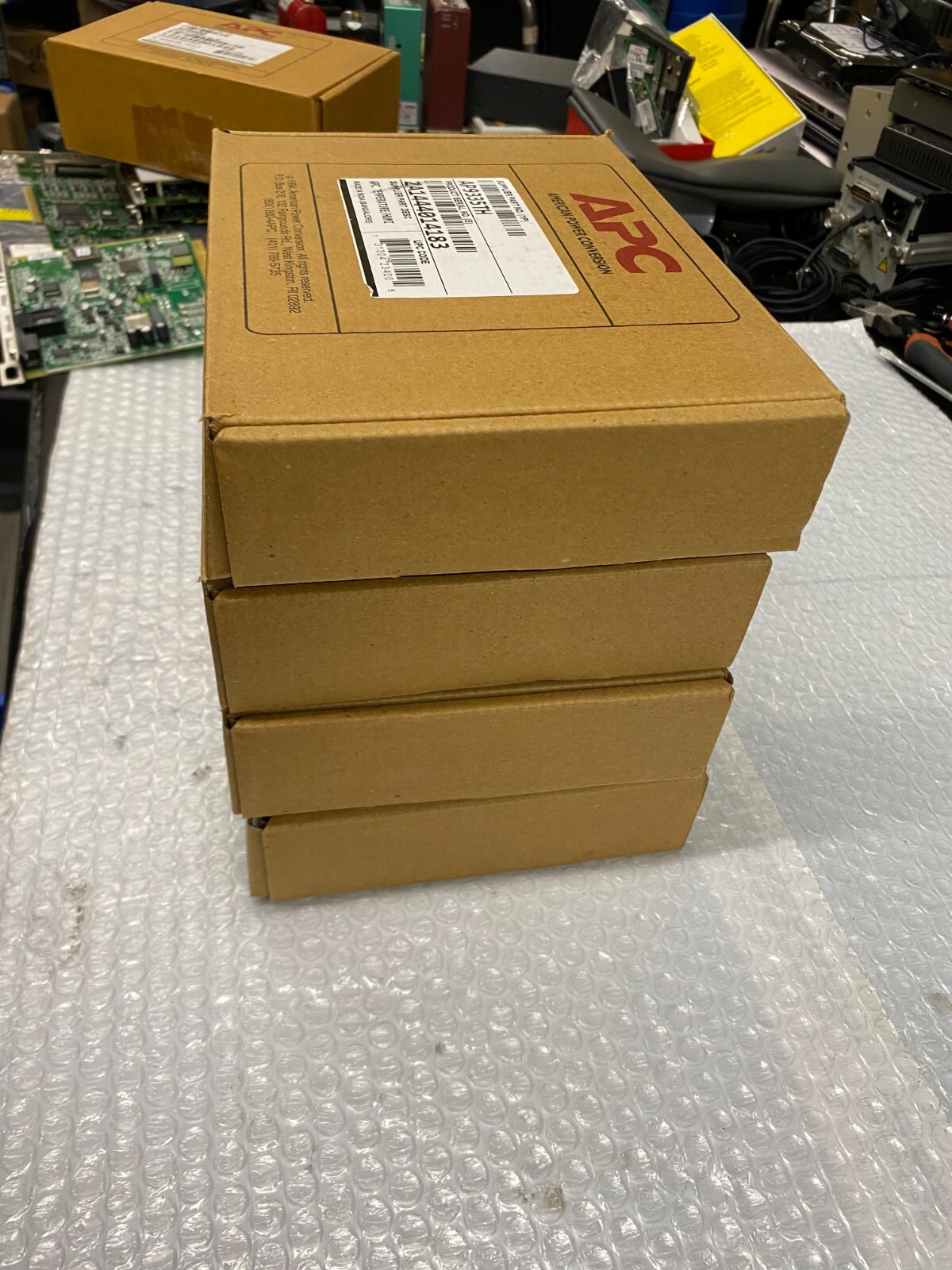 lot of 4 Brand New APC AP9335TH Temperature and Humidity Sensor | eBay