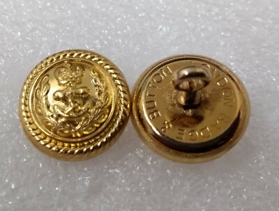 Genuine British Royal Navy RN Officers Flag Mess Dress Buttons 17mm 27L ...