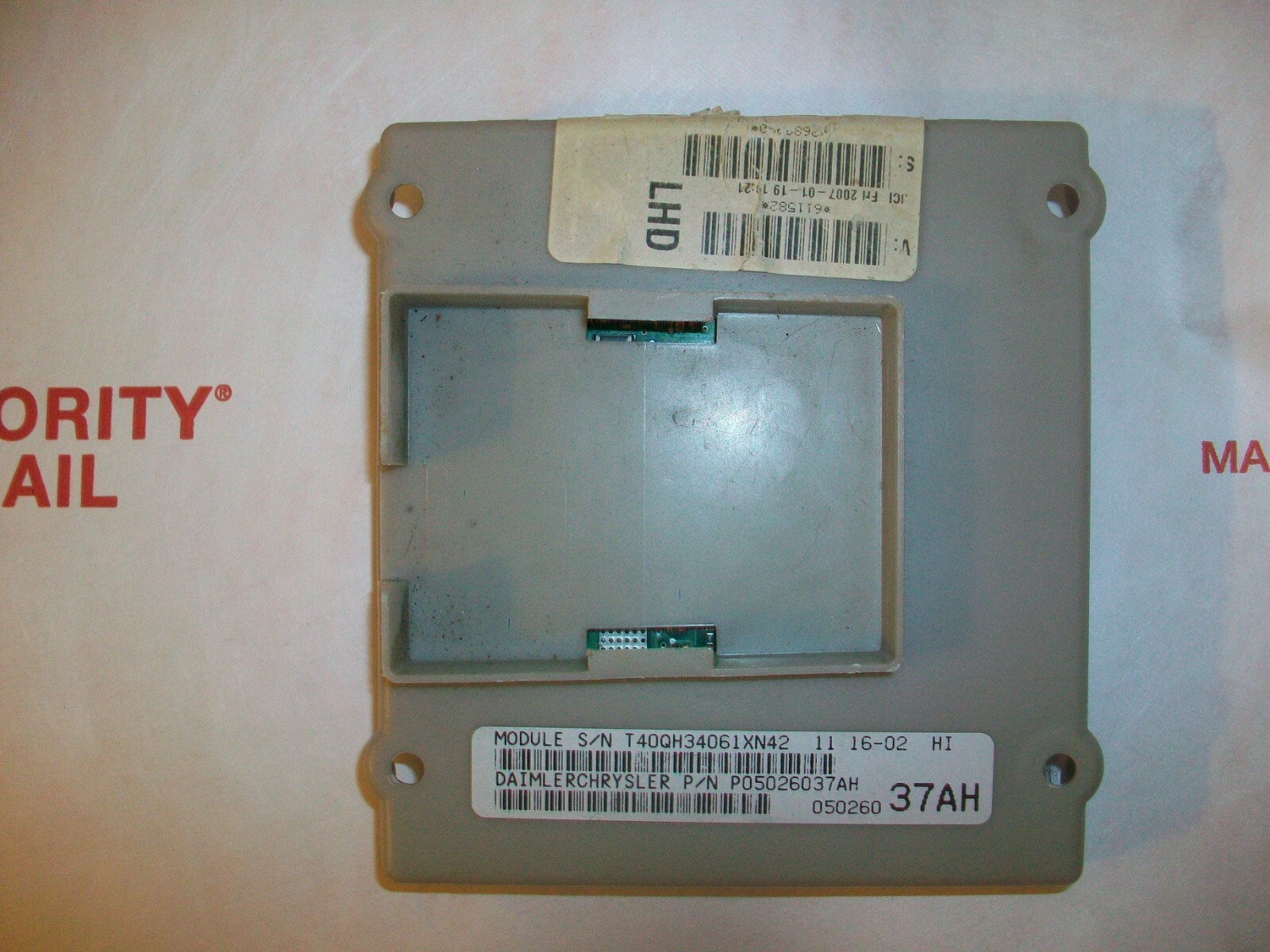 A REAL ( AH ) Pt# 05026037AH 06 07 Jeep Liberty Body Control Module BCM ...