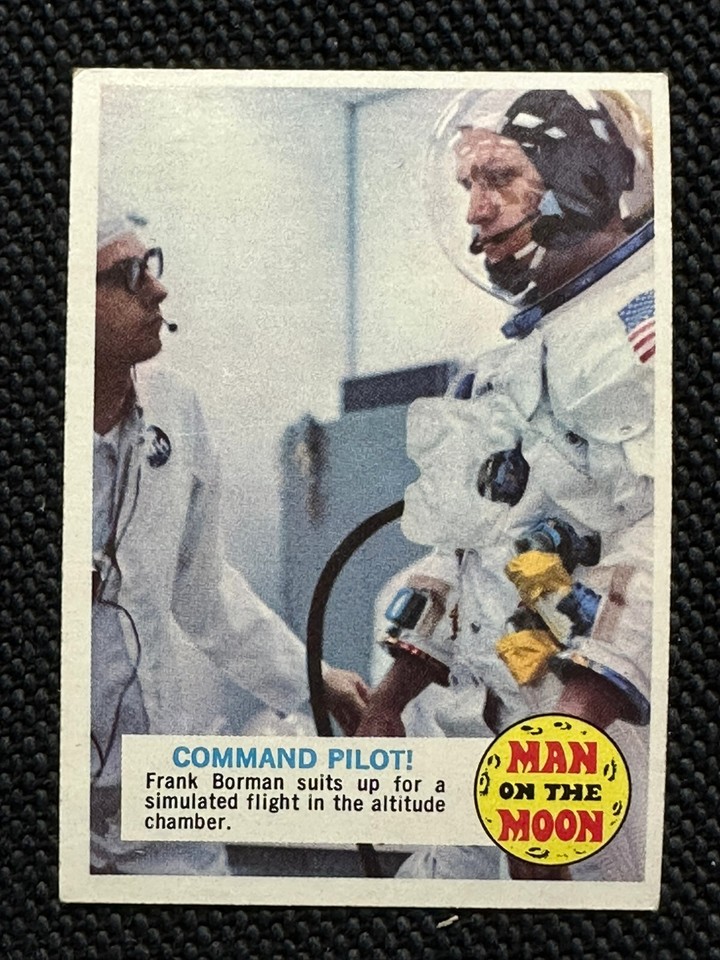 1970 Topps - Man on the Moon Trading Cards - Complete Your Set - Pick A ...