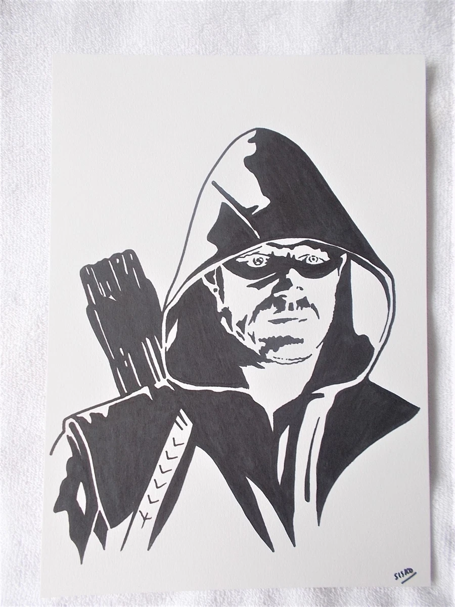 Arrow Tv Show Drawing