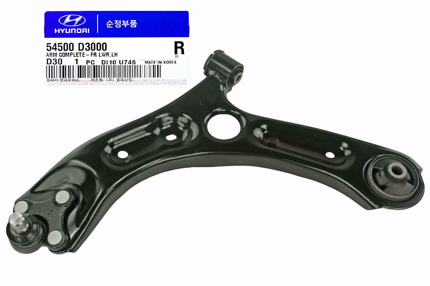 GENUINE FRONT LOWER CONTROL ARM LH fits 16~19 Hyundai Tucson 54500D3000 ...