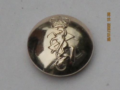 10x REME Buttons, Anodised Aluminium Staybright, 26mm, Firmin, London ...