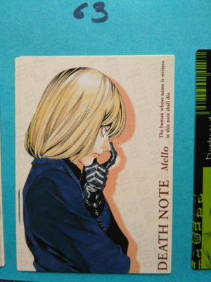 Death Note Carddass carte à collectionner 63 | eBay