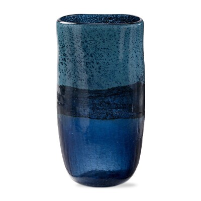 TAG Glass Ombre Vase, Blue (G18184) | eBay