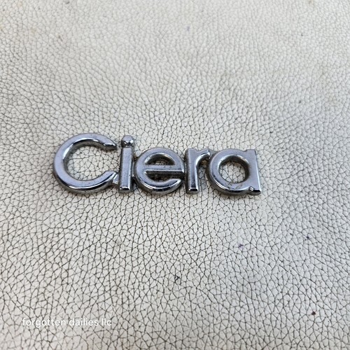 Oldsmibile Cierra Emblem Badge Decal Logo | eBay
