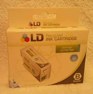 New LD Recycled Ink Cartridges LD-T127120 Black. | eBay