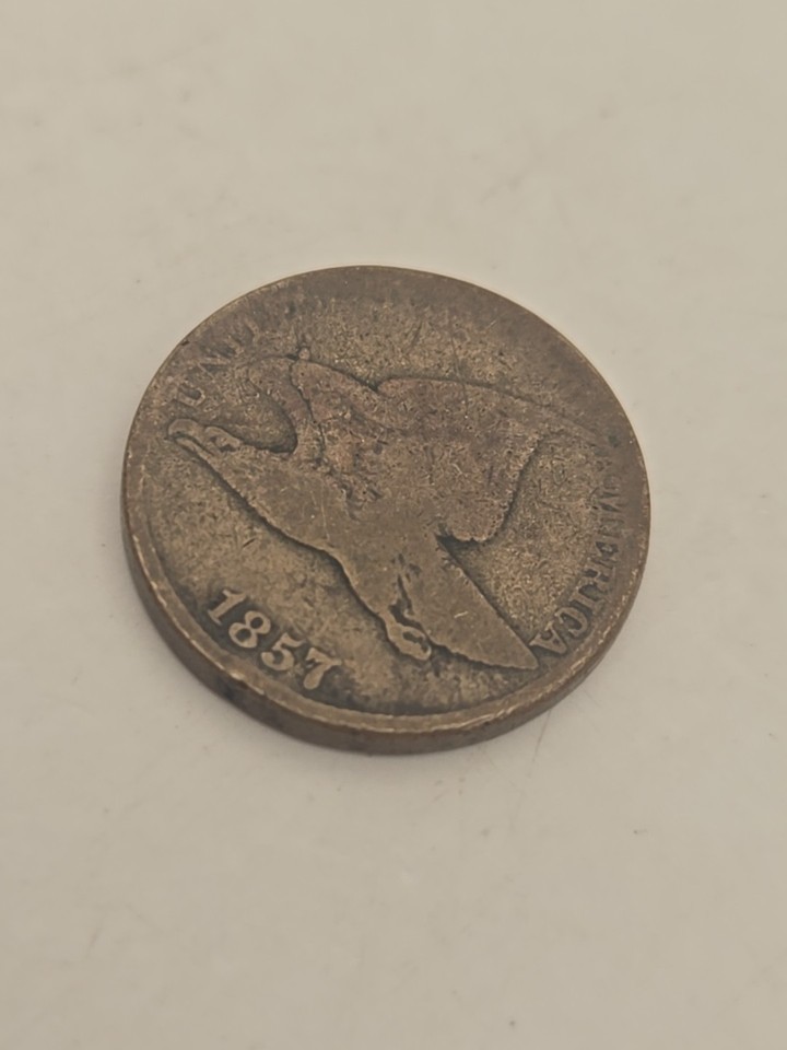 1857 Flying Eagle Cent United States Copper Coin | eBay