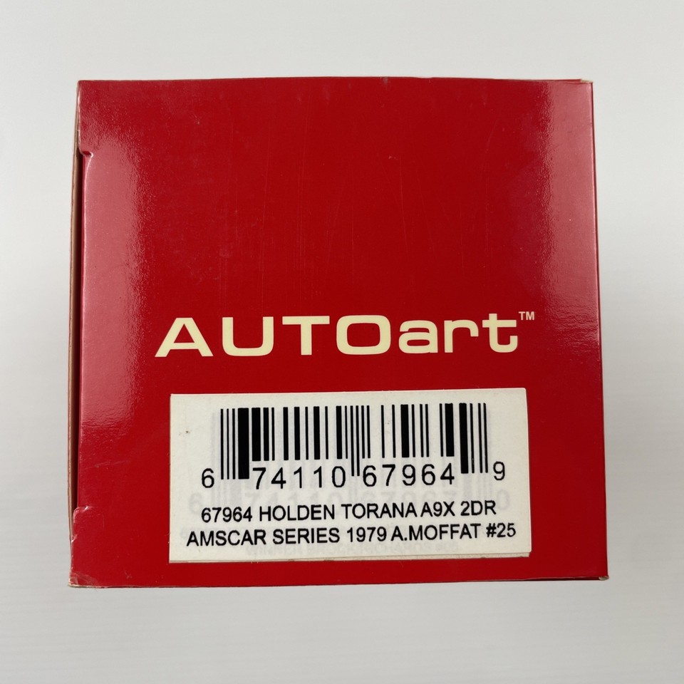 Holden LX Torana SS A9X 1979 AMSCAR Series Allan Moffat V8 1:43 AUTOart ...