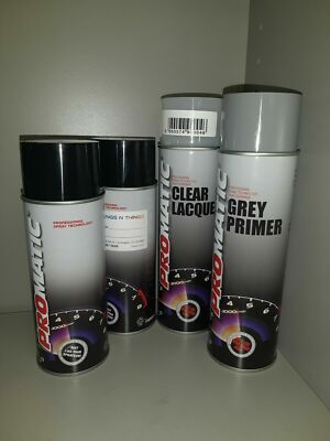 Spray Paint 400ML PRIM+LACQ REPAIR FOR HONDA MOTORCYCLE CANDY RED R274M ...