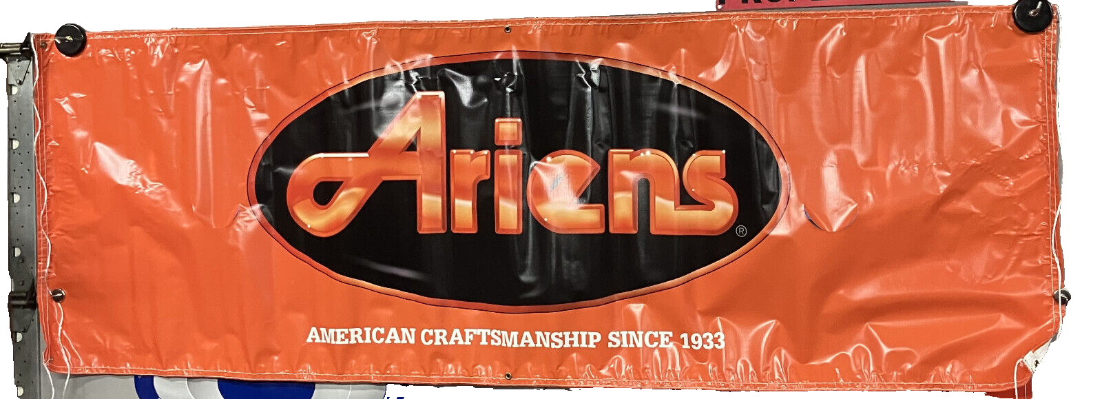ARIENS LOGO AMERICAN CRAFTSMANSHIP BANNER NEW 94" X 33" VINYL ...