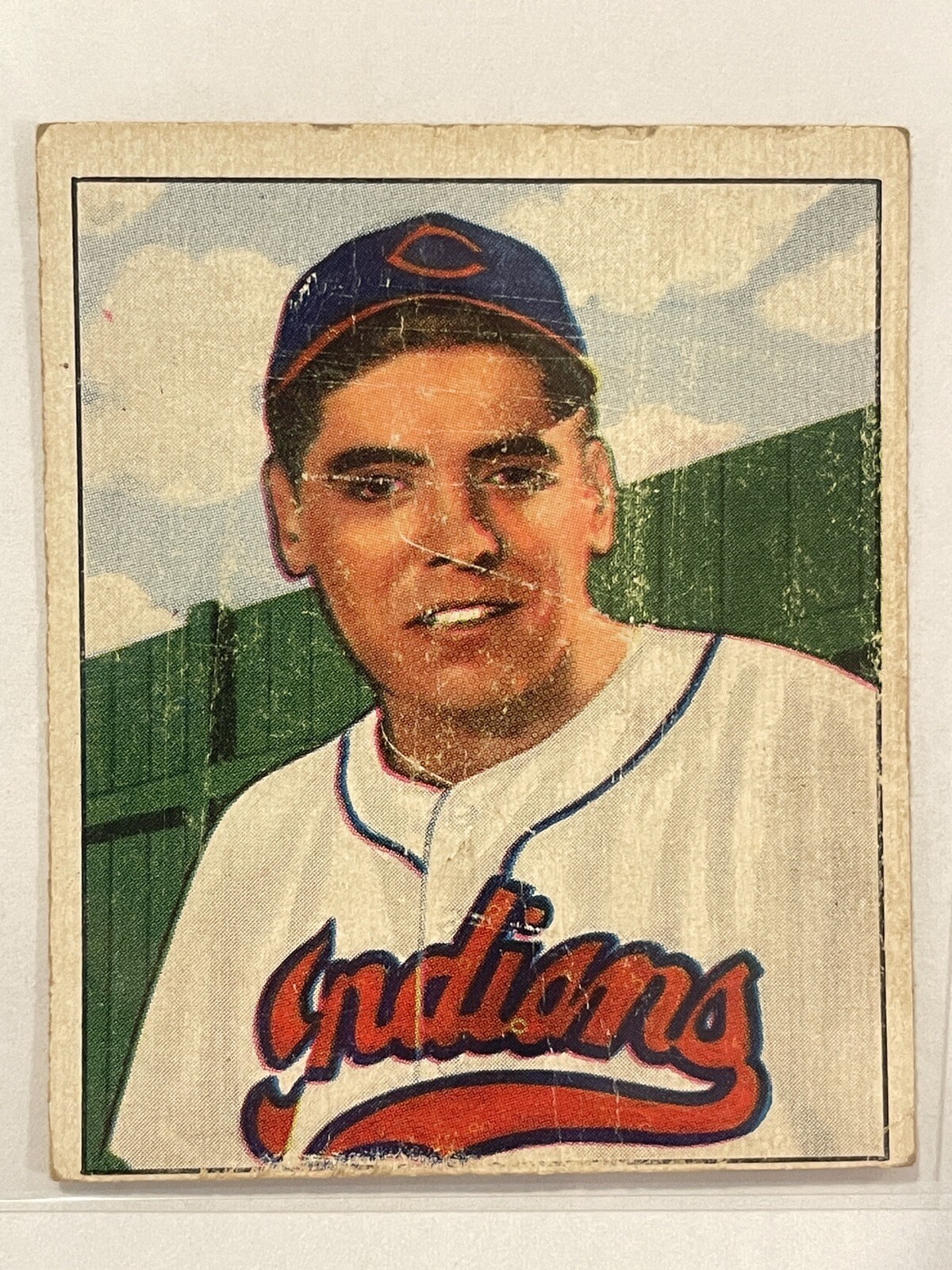 1951 Bowman #147 Mike Garcia Cleveland Indians Baseball Vintage Card | eBay