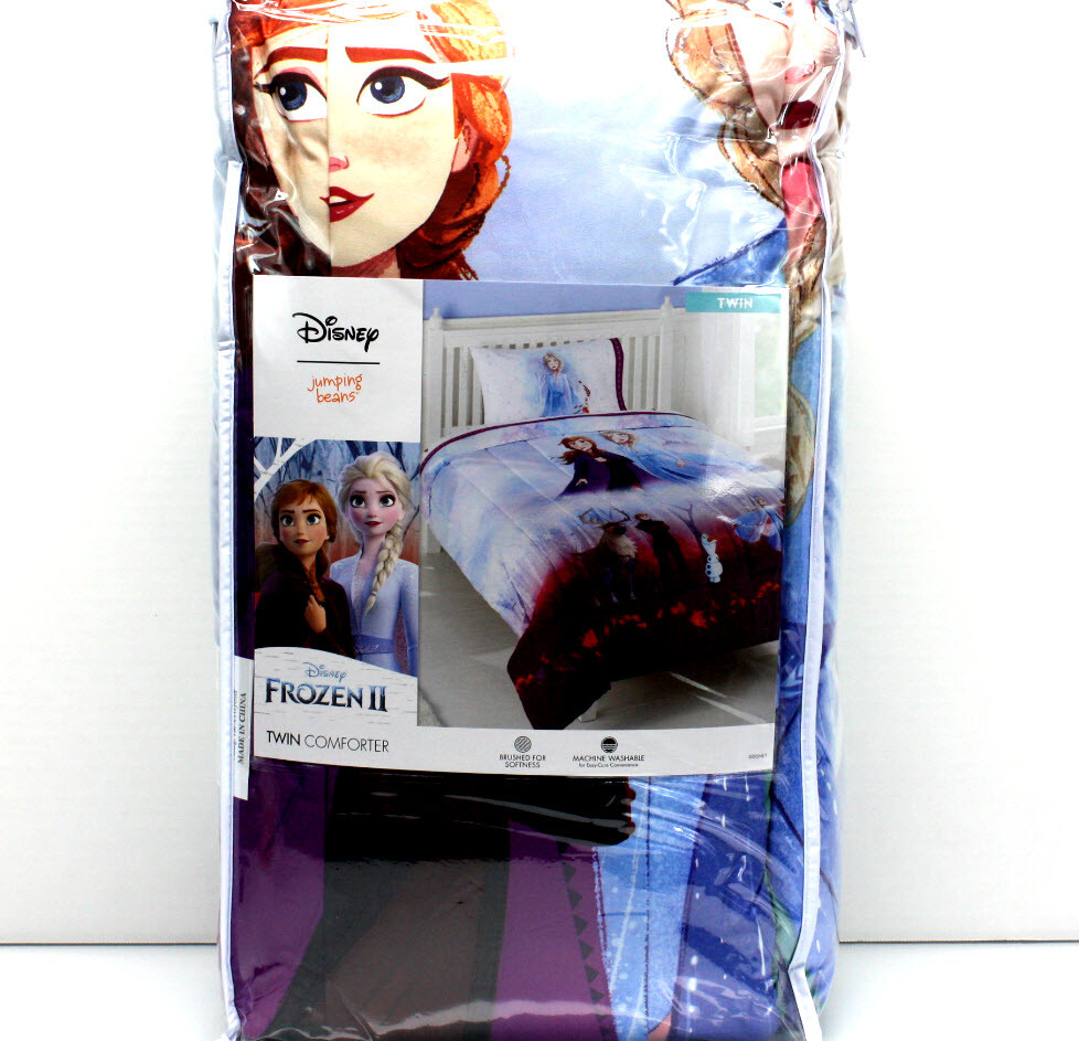 5 Piece - Disney FROZEN II COMFORTER + SHEET Set + ELSA Plush Doll ...