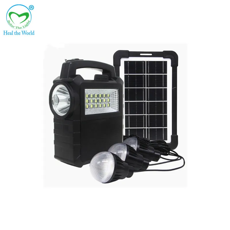 Solar Flood Light for Outdoor Camping Portable Emergency Solar Power ...