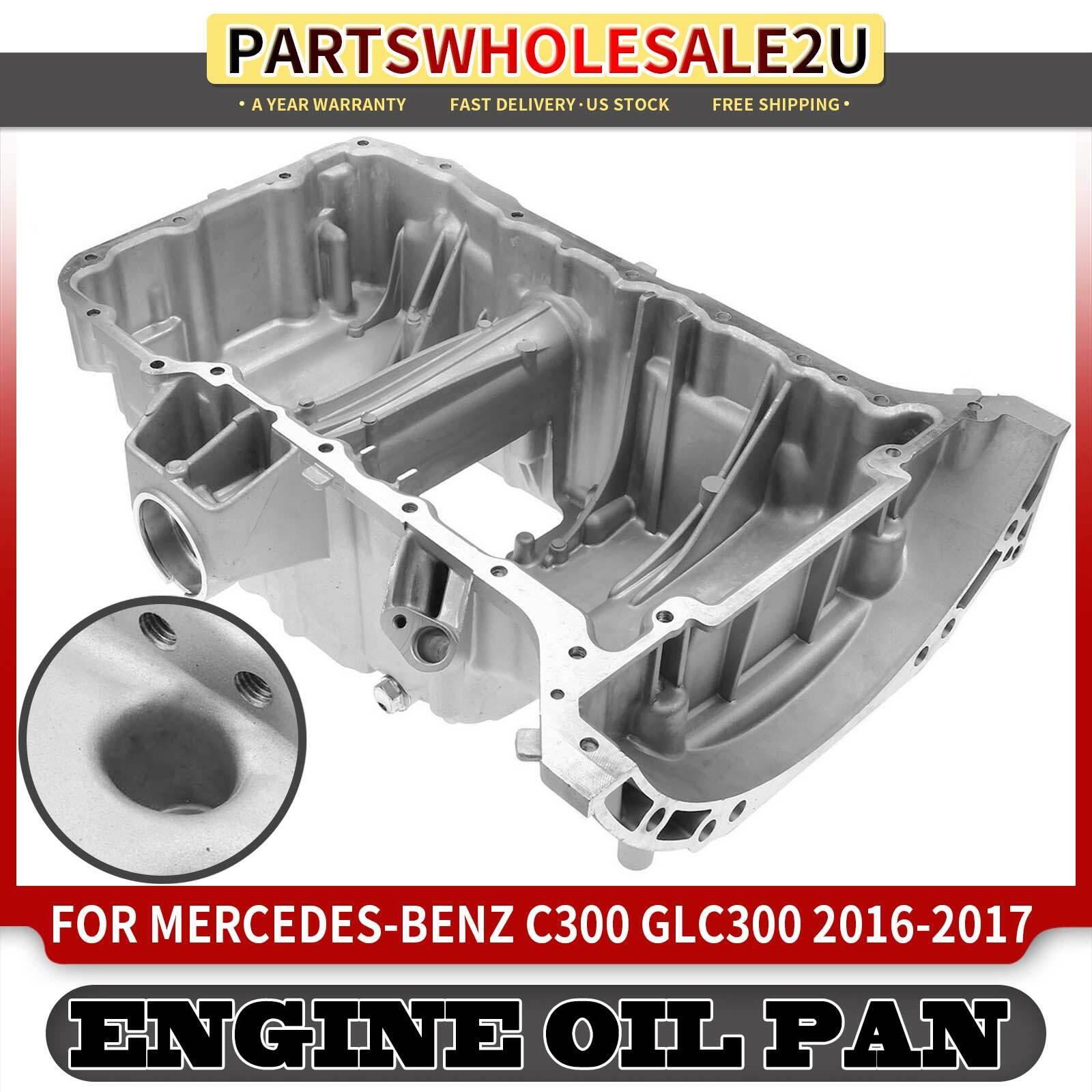 Upper Oil Pan Sump for Mercedes-Benz W205 X253 C300 GLC300 2016-2017 L4 ...