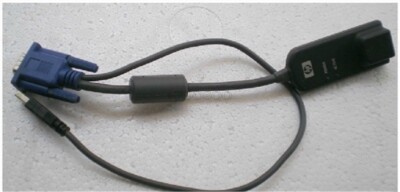 1Pcs Used Hp Kvm Serial Interface Adapter 373035-B21 375203-001 mg | eBay