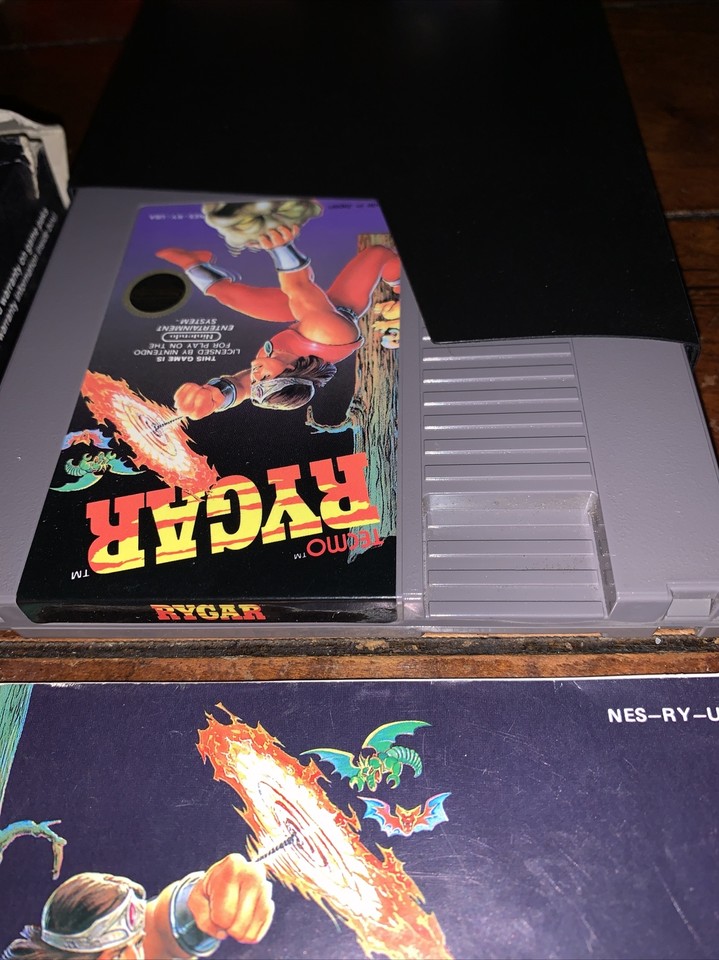 Rygar Nintendo NES Complete in Box CIB Authentic. Very Nice | eBay