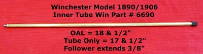 Winchester 1890 & 1906 22 WRF MAGNUM Inner Magazine Tube Replacement ...