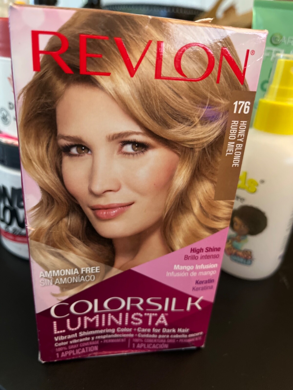 REVLON ColorSilk LUMINISTA Permanent Hair Color # 176 HONEY BLONDE | eBay