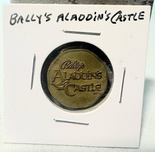 Vintage Bally's Aladdin's Castle Token - Magic Lamp Coin | eBay