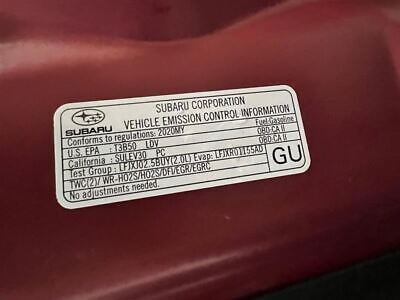 Subaru Legacy Outback Rear View Mirror Auto Dim Compass OEM 2017-2021 ...