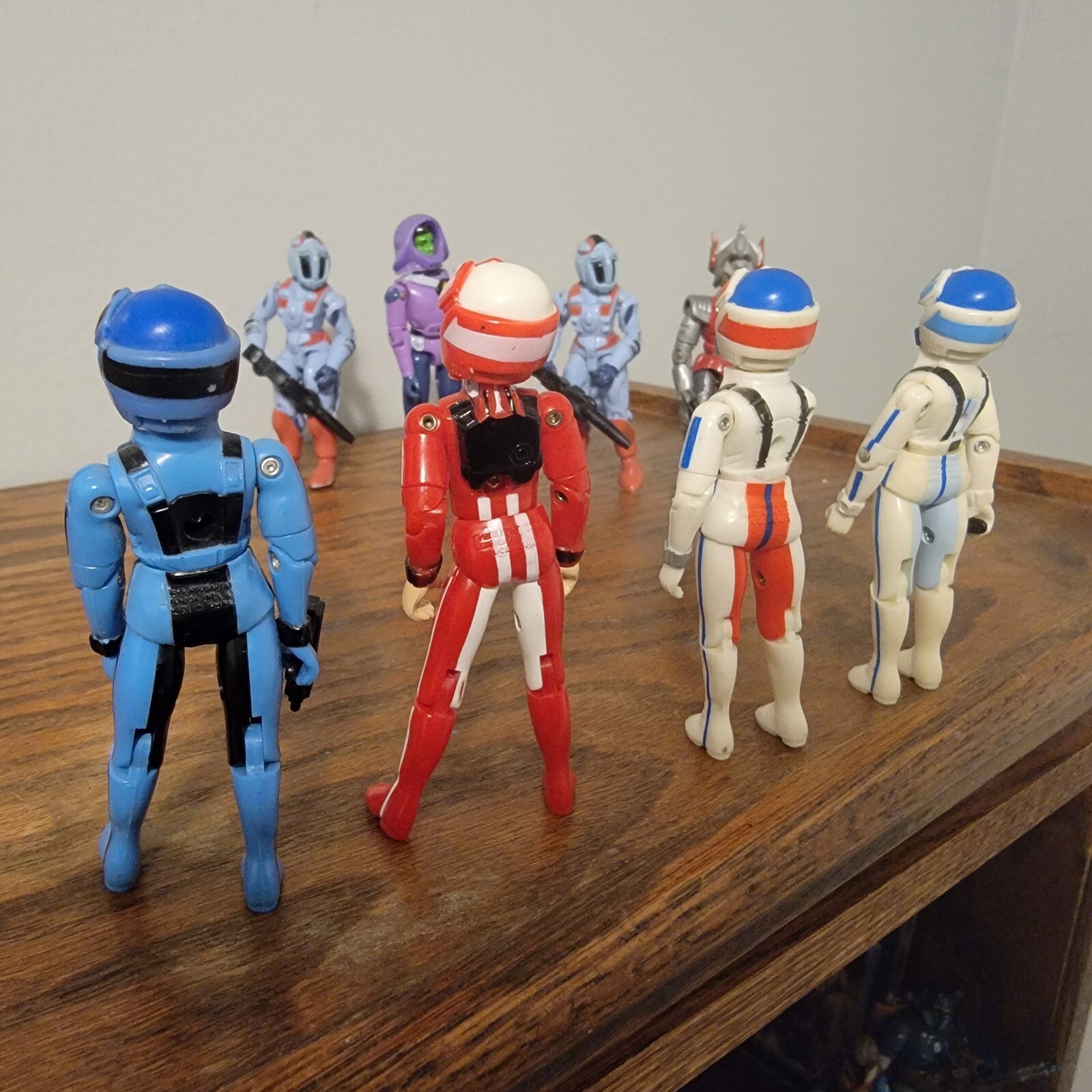 ROBOTECH VINTAGE LOT 7 FIGURES MATCHBOX Rick Scott Hunter Max Dana Miriya