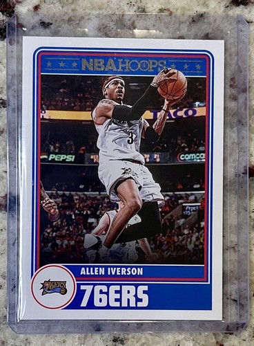 Allen Iverson 2023-24 Panini Hoops #296 NBA 76ers Classic | eBay