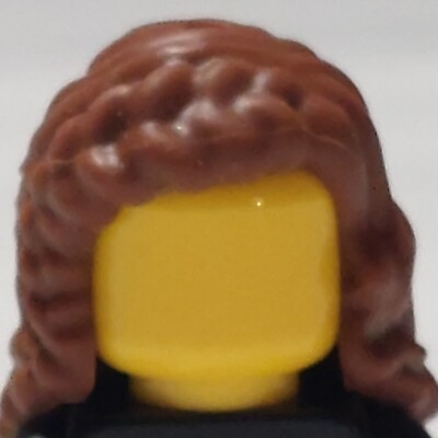 Lego Mini Doll, Hair Friends Long Wavy with Side French Braid 35620 | eBay