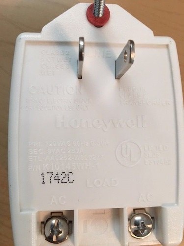 Honeywell Ademco 1332 Transformer 9 VAC 15 VA *New* Replacement ...