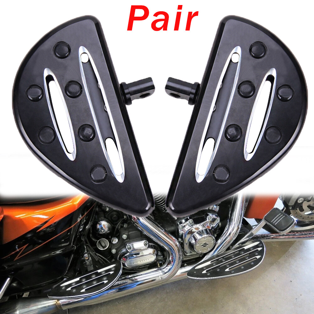 10MM For Harley Softail FX Touring Passenger Floorboards Floor Boards ...
