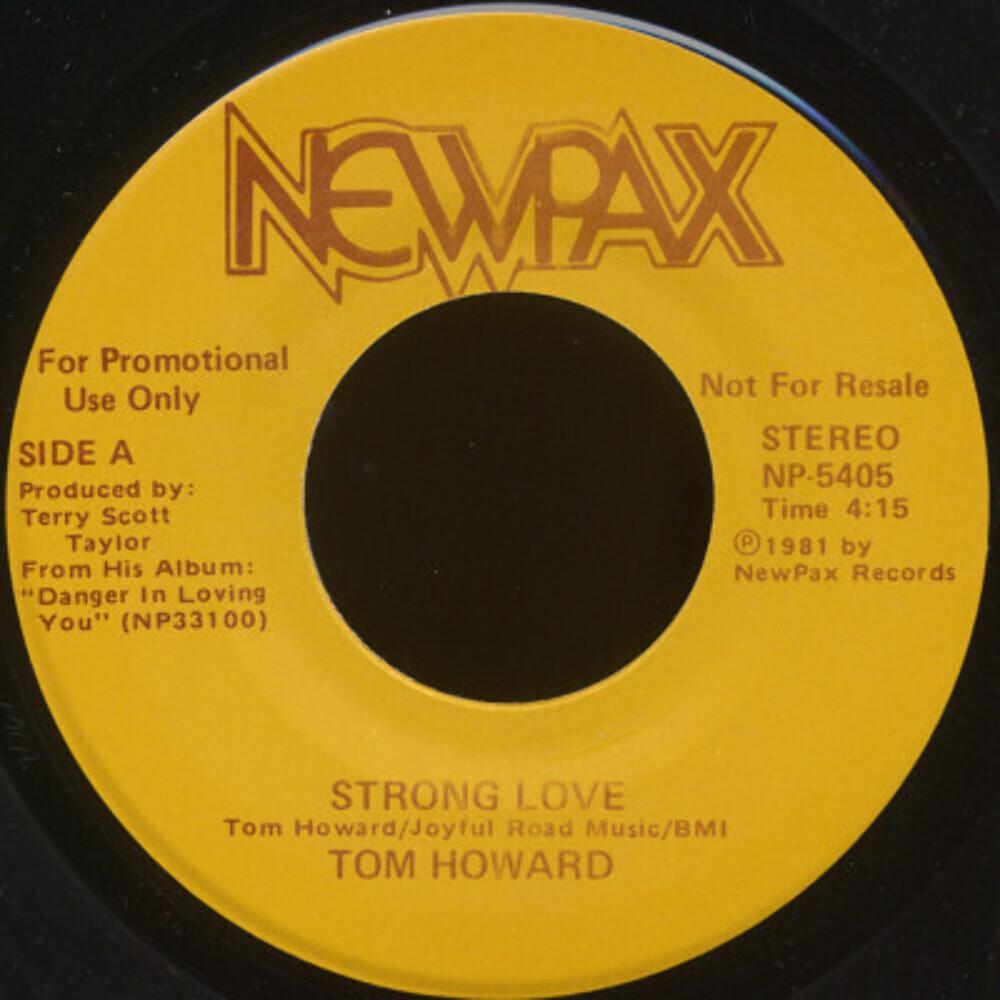 Tom Howard - Strong Love (7", Single, Promo) | eBay