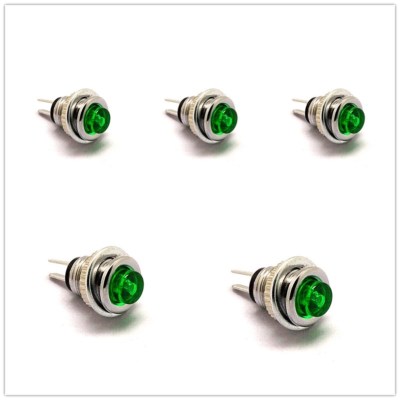 Normally Open Momentary Self-reset 2 Terminal Metal Micro Push Button ...