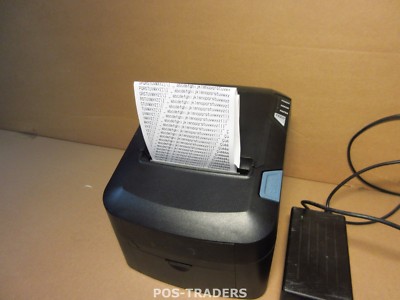 FEC 80T Thermal Ticket Printer Drucker 80MM CUTTER Parallel Schwarz ...