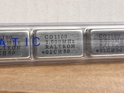 Raltron CO1100 1 MHz Crystal Oscillator in Anti-Static Sleeve | eBay