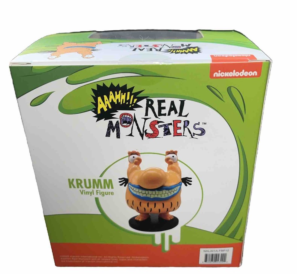 Aaahh! Real Monsters Krumm Vinyl Figure Culturefly Nickelodeon Retro 90 ...