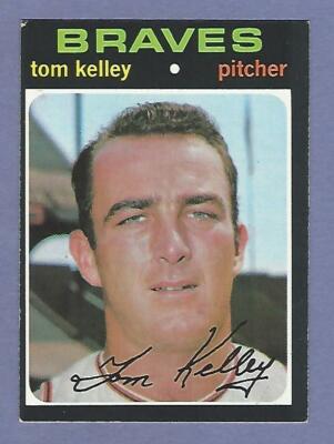 1971 Topps - #463 Tom Kelley - Atlanta Braves - ExMt+ | eBay