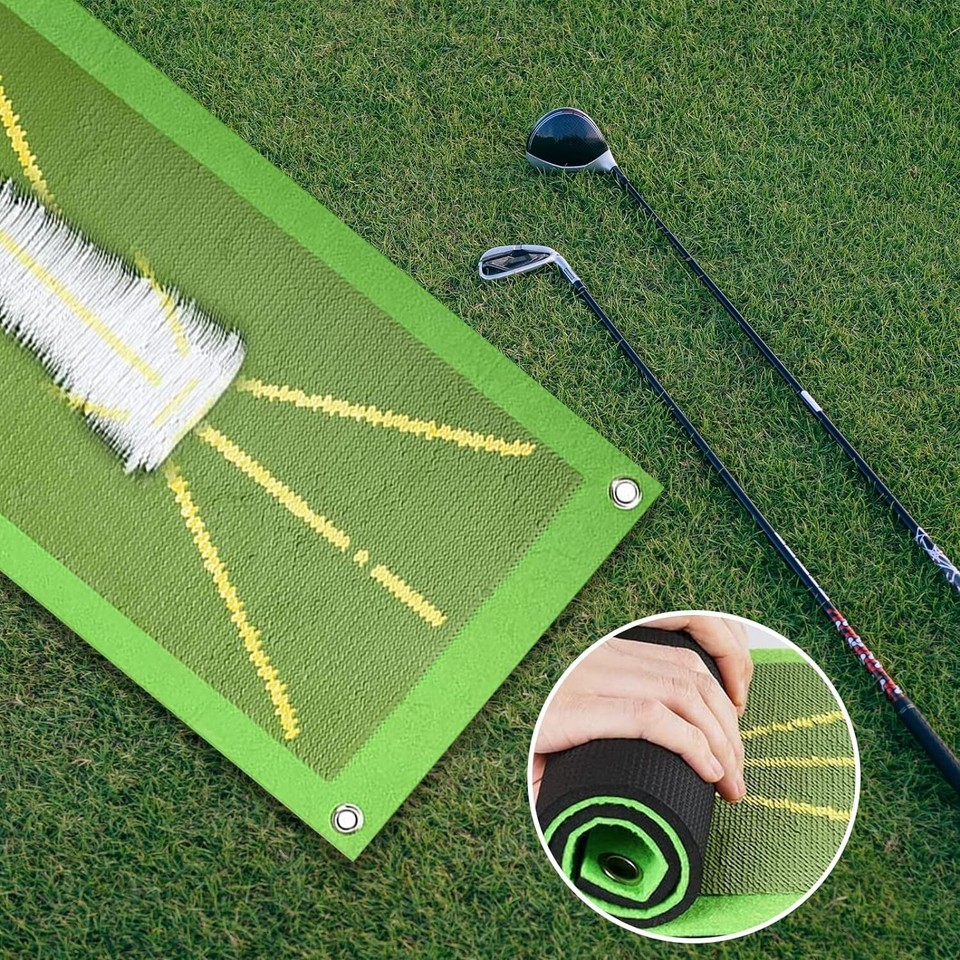 Golf Training Mat for Swing Detection Batting Divot Golf Hitting ...