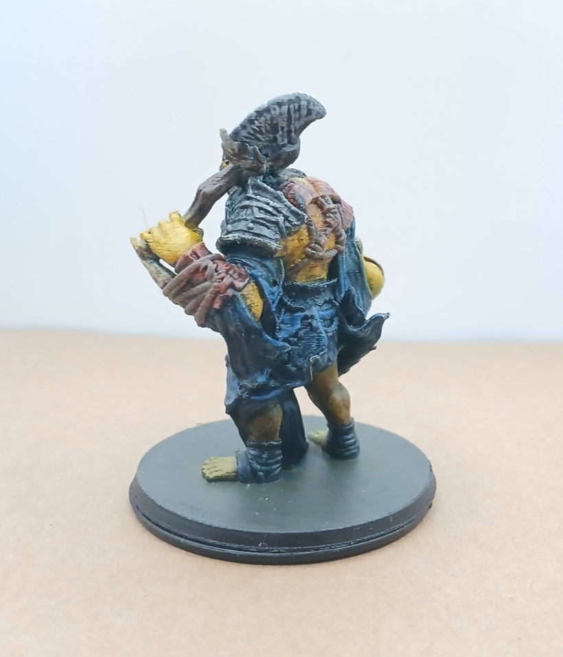 Ogre with Axe Hand Painted Miniature RPG Dungeons And Dragons EC3D | eBay
