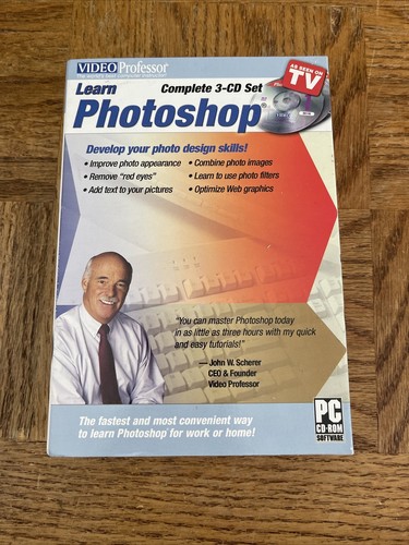 Video Professor Learn Photoshop PC Software | eBay