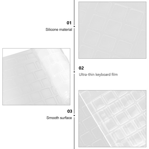 2 PCS Keyboard Protective Film Universal Cover Practical Protection ...