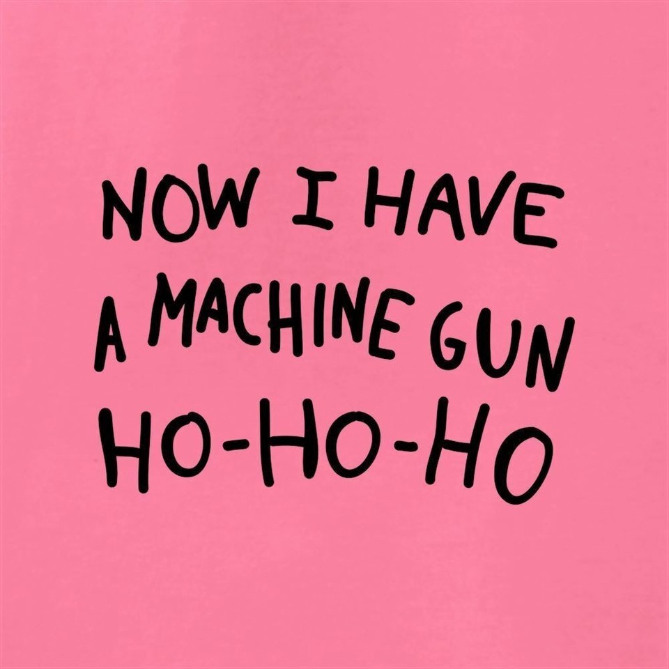 Now I Have A Machine Gun Ho-Ho-Ho - Mens T-Shirt - Christmas - Funny ...