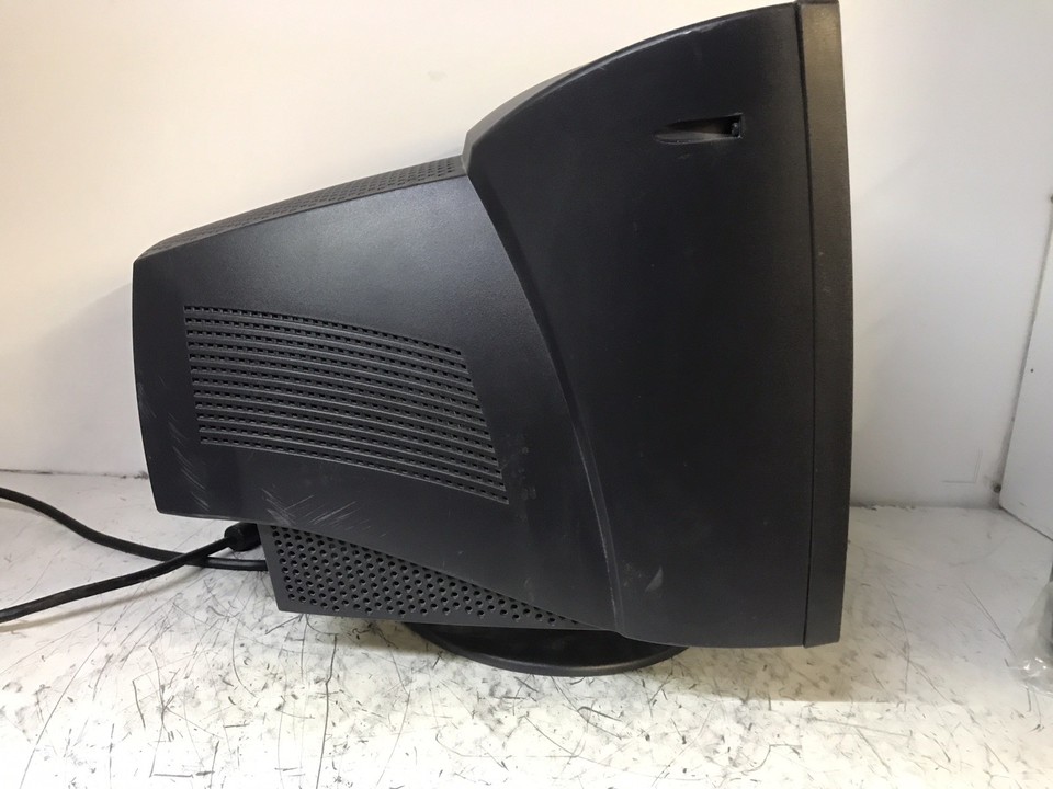 Vintage Dell E773C 17" CRT VGA Computer Monitor 1024x768 59.9HZ WORKING ...